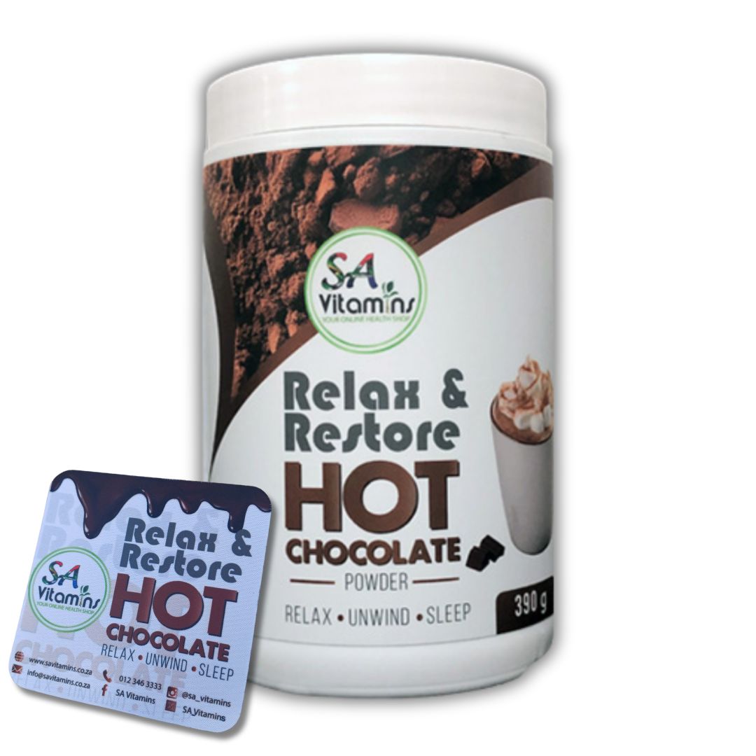 Relax & Restore Hot Chocolate 390g – SA Vitamins